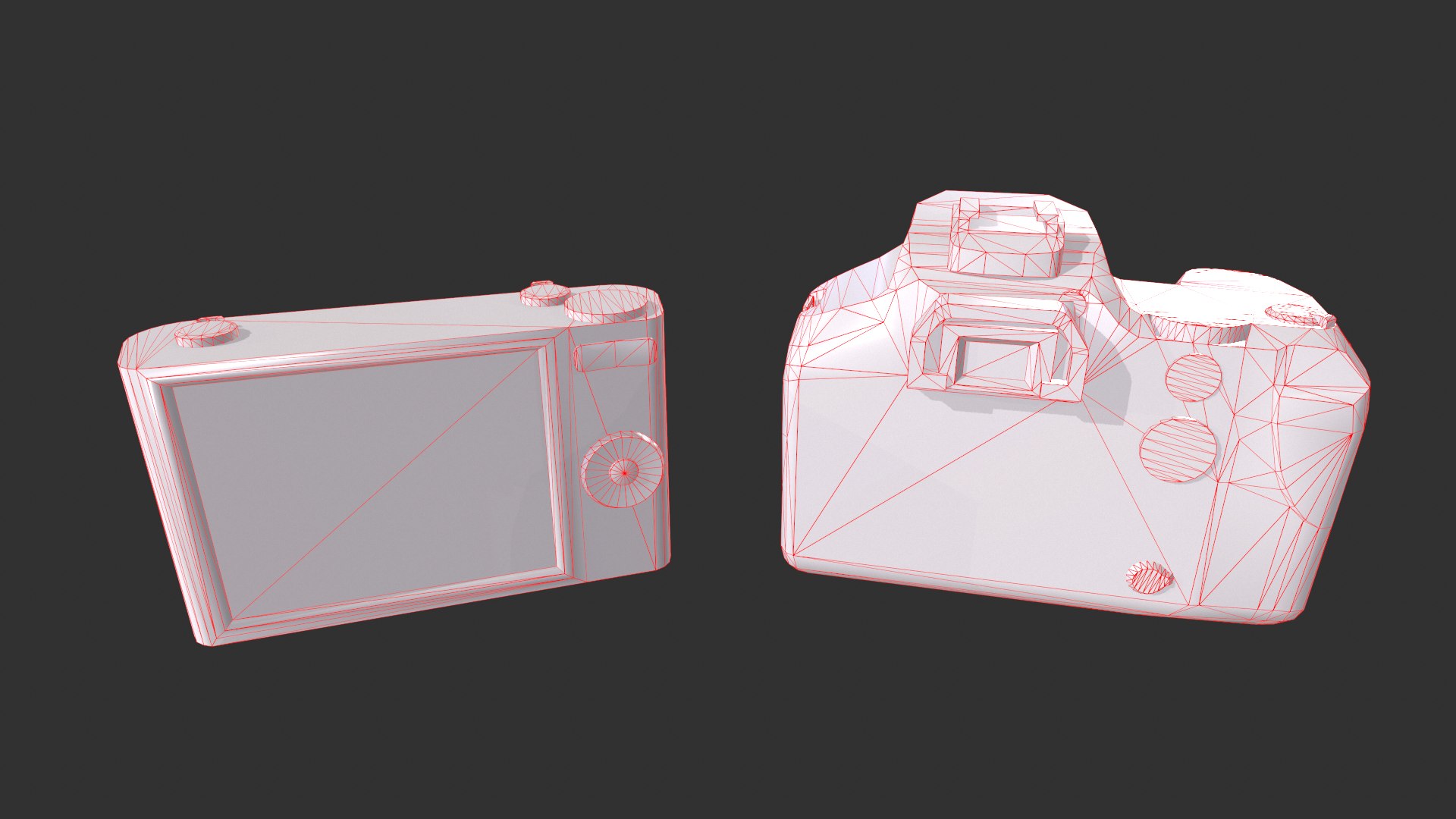 Digital Camera Set 3D Model - TurboSquid 1843804