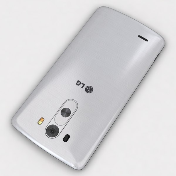 3d lg g3 silk white model