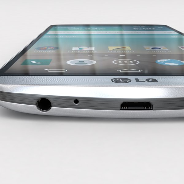 3d lg g3 silk white model