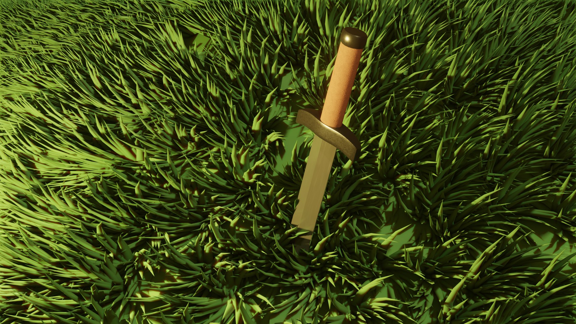 3D Simple Fantasy Dagger - TurboSquid 2136457