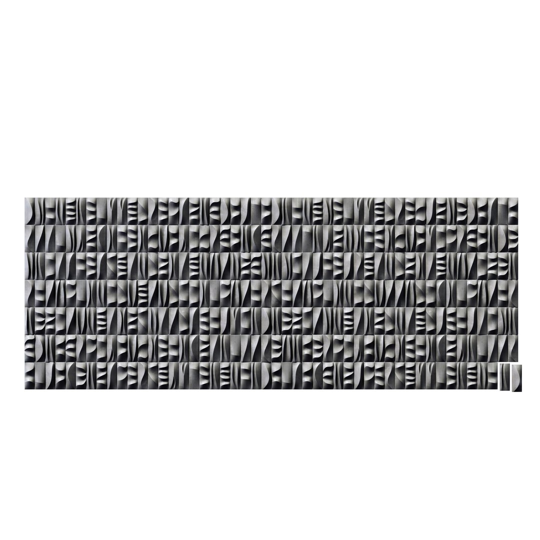 3D Tile Line Curve Decor N2 - TurboSquid 1775304