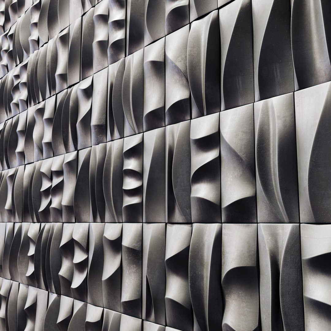 3D Tile Line Curve Decor N2 - TurboSquid 1775304