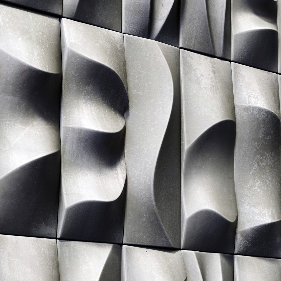 3D Tile Line Curve Decor N2 - TurboSquid 1775304