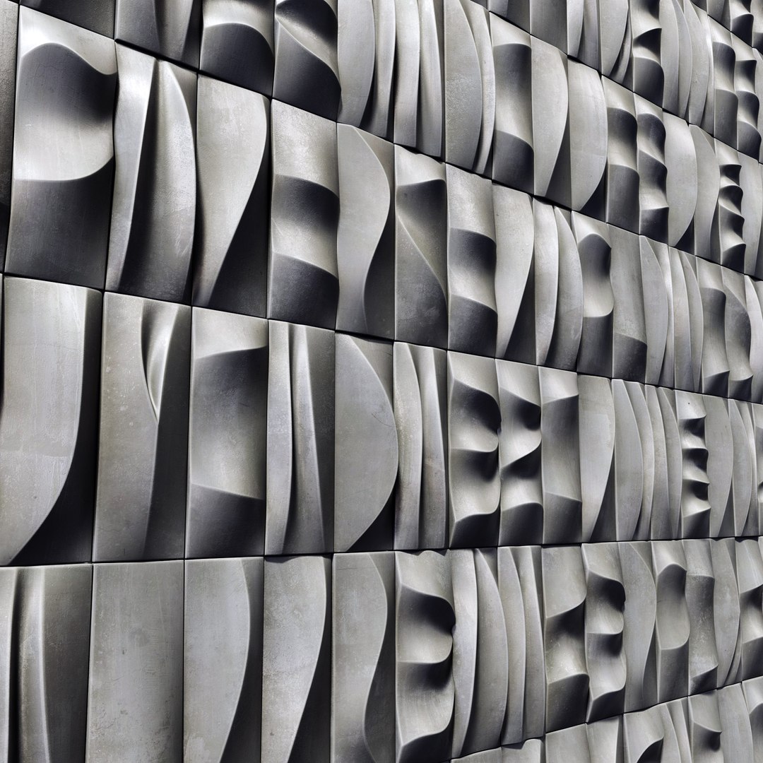 3D Tile Line Curve Decor N2 - TurboSquid 1775304