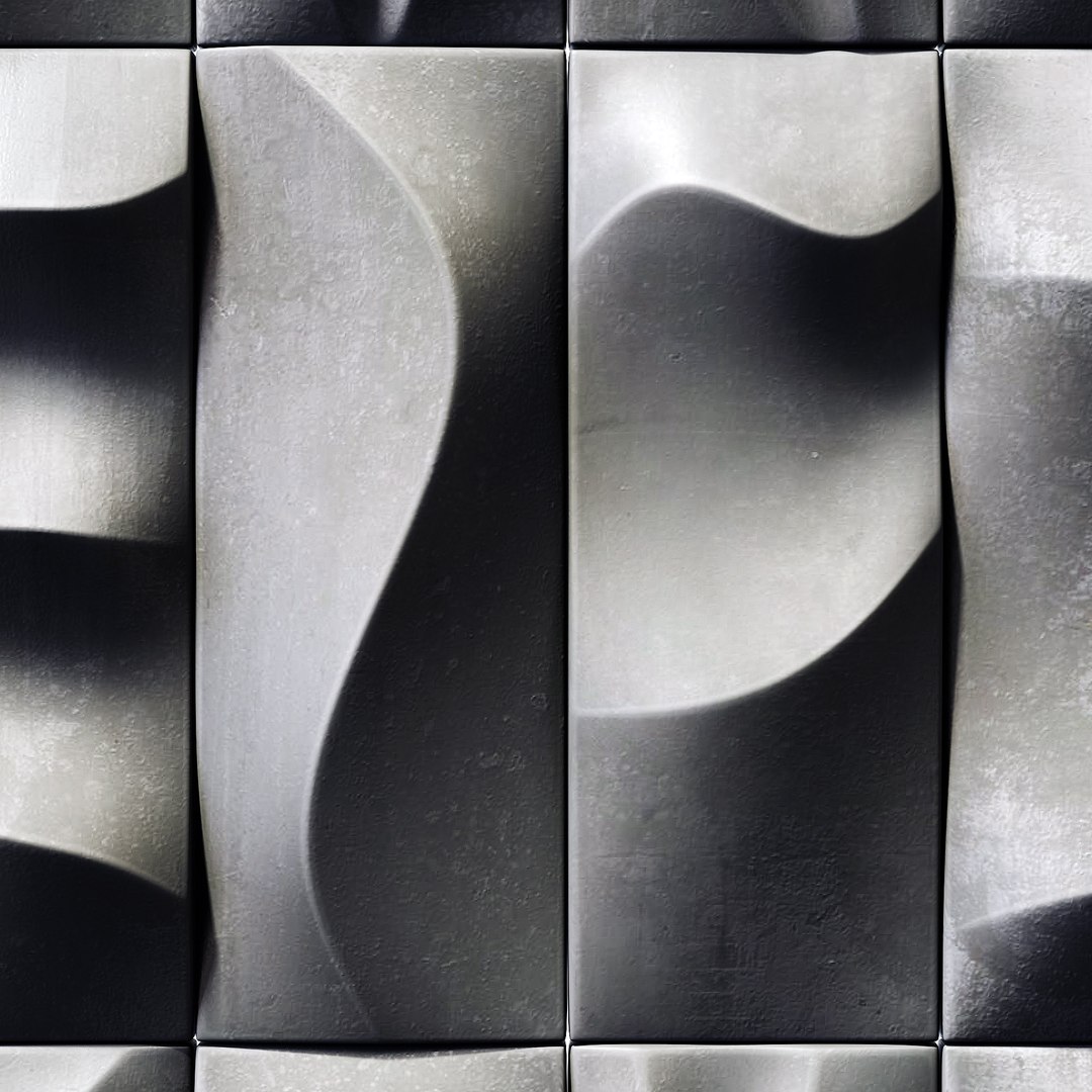 3D Tile Line Curve Decor N2 - TurboSquid 1775304