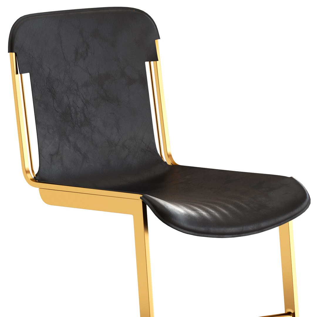 CB2 Rake Chair 3D - TurboSquid 2163762