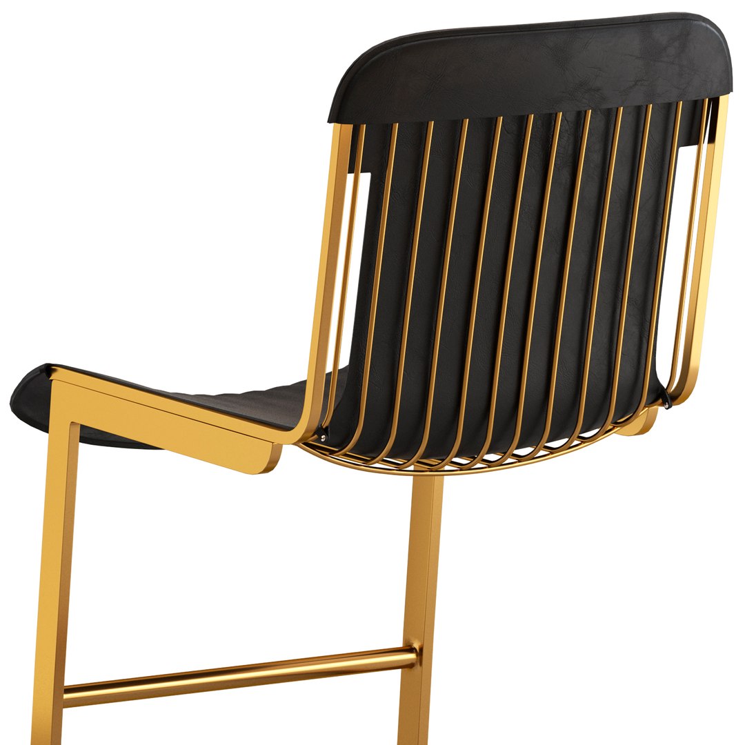 CB2 Rake Chair 3D - TurboSquid 2163762