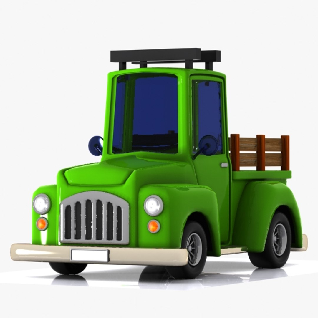 Cartoon Pickup Pick 3d 3ds