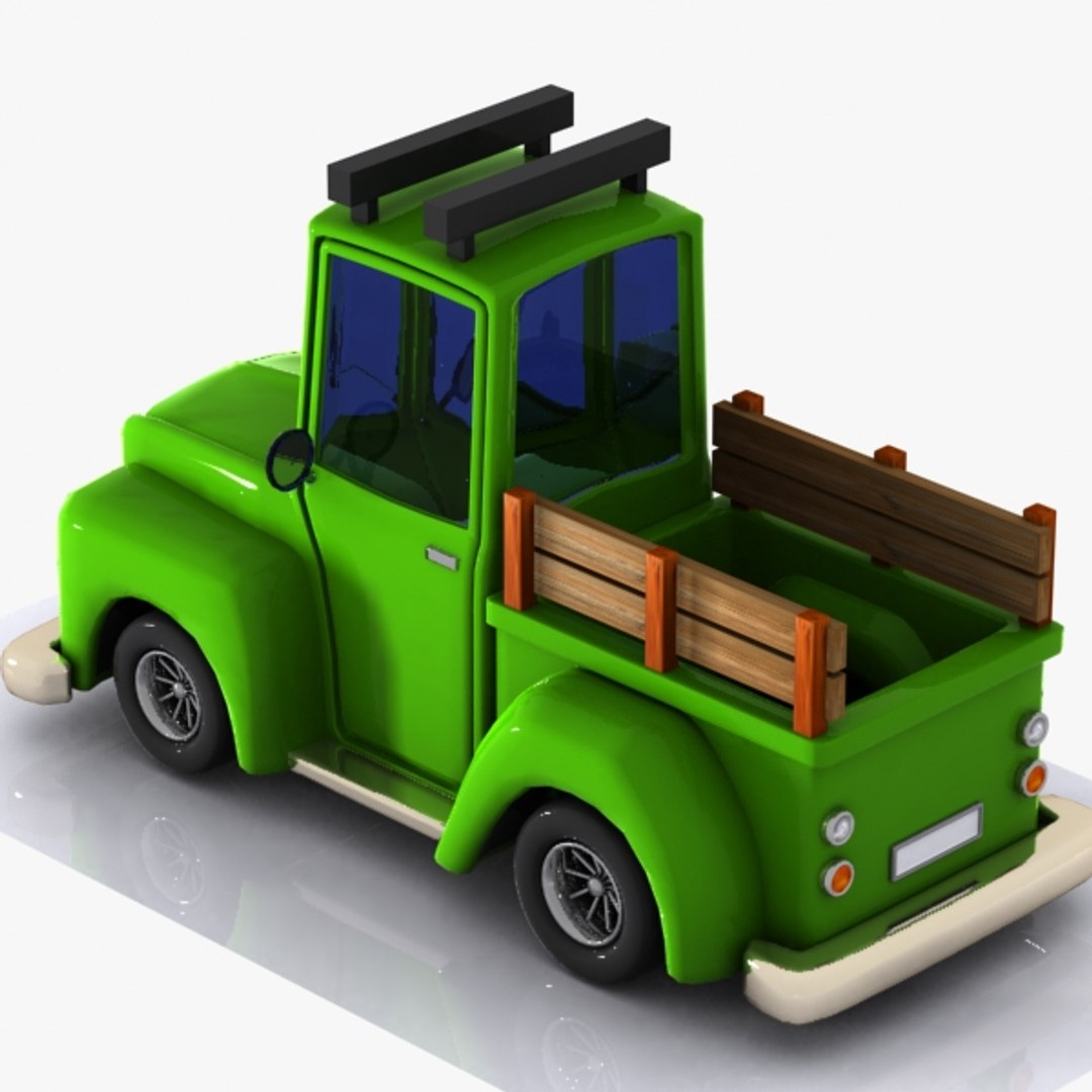 Cartoon Pickup Pick 3d 3ds