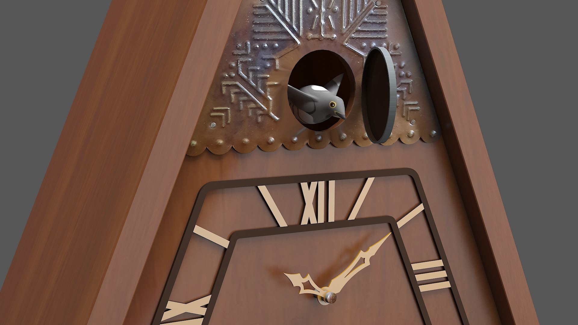 Cuckoo Clock Mayak 3D - TurboSquid 1701954
