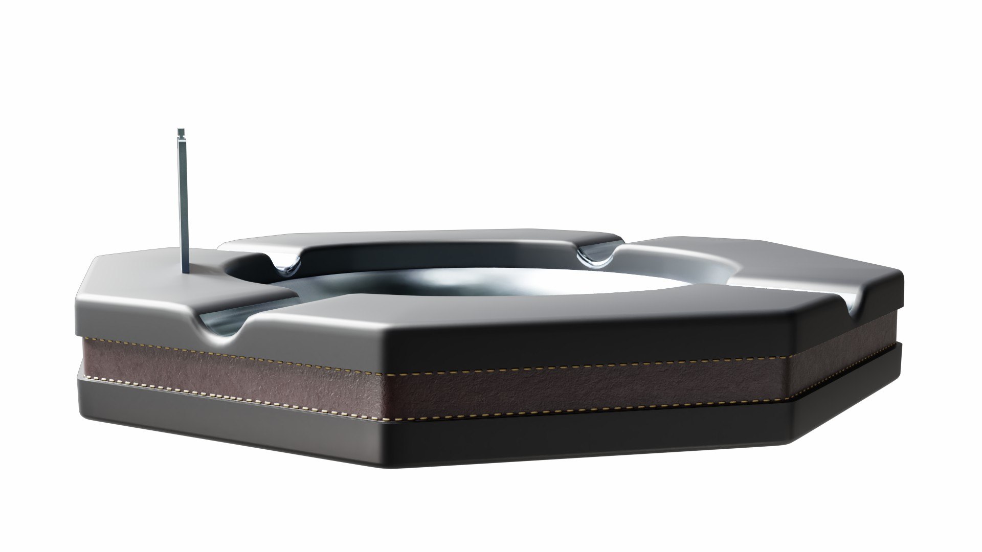 3D Octagonal Ashtray - TurboSquid 1969533