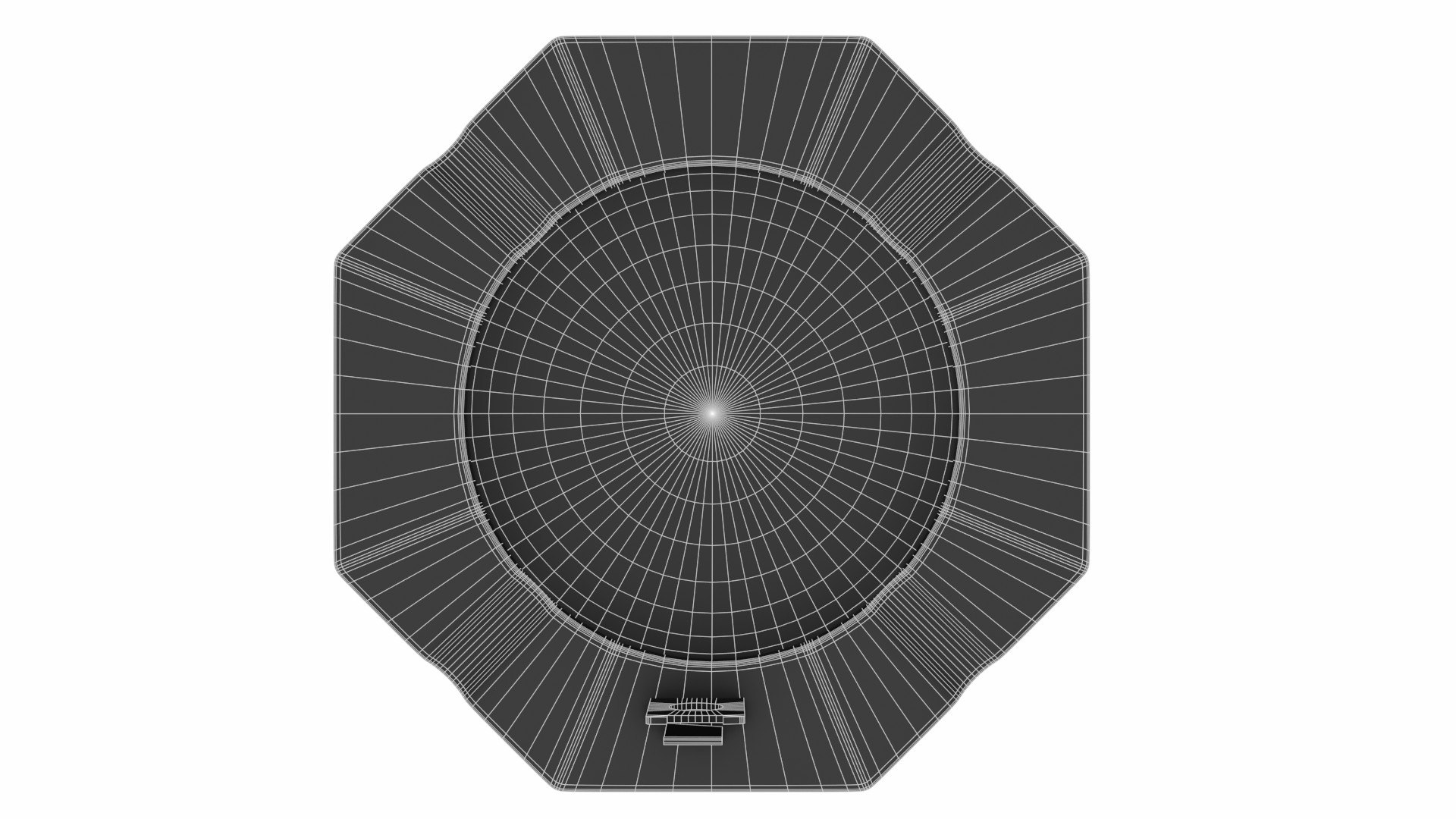 3D Octagonal Ashtray - TurboSquid 1969533