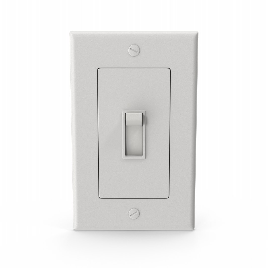 3D Light Switch 2 Model - TurboSquid 2156454