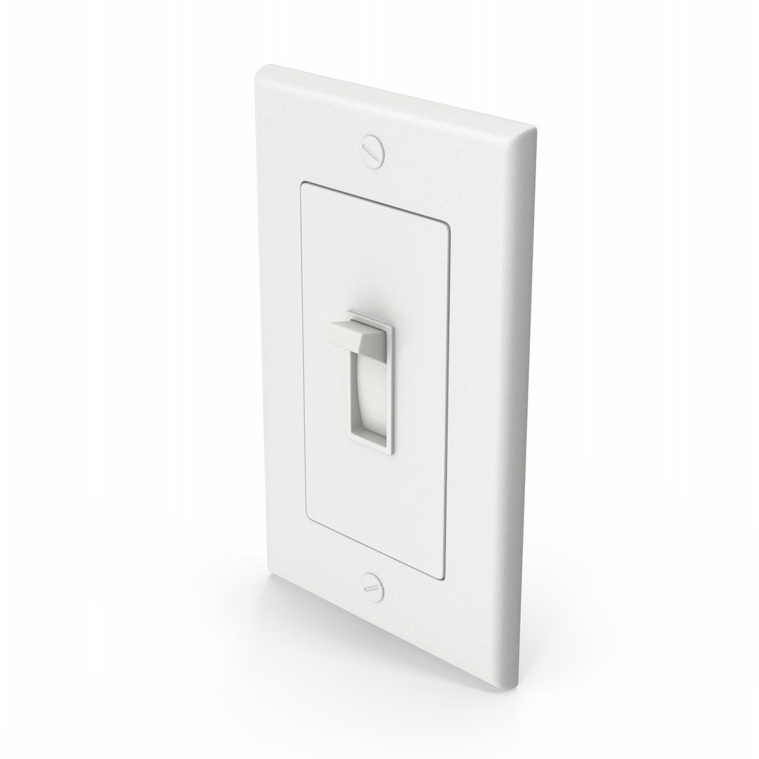3D Light Switch 2 Model - TurboSquid 2156454