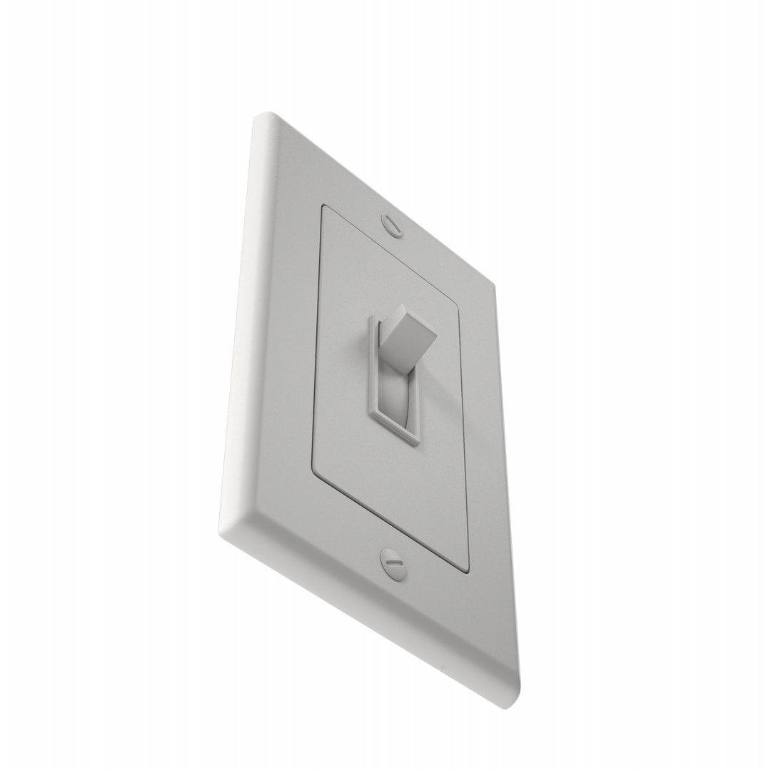 3D Light Switch 2 Model - TurboSquid 2156454