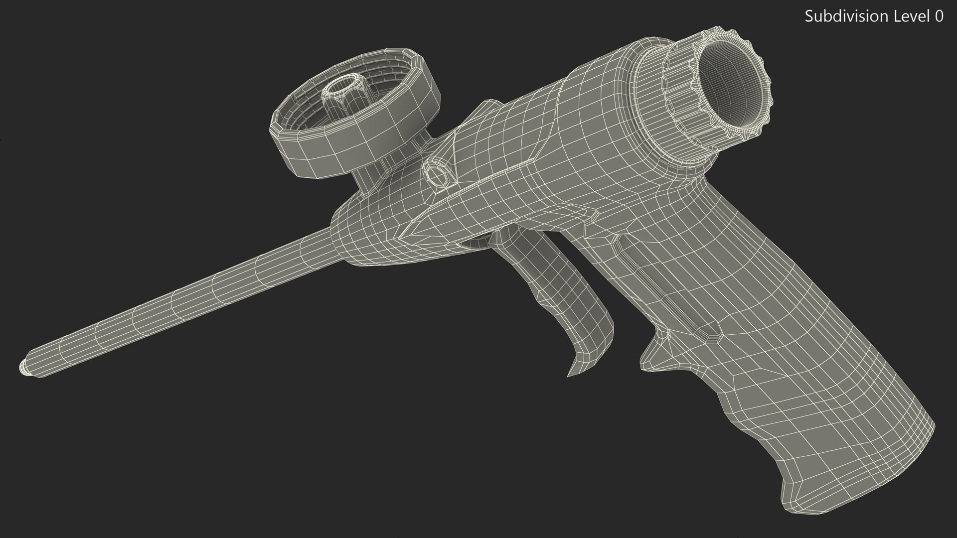 Spray Foam Gun 3D - TurboSquid 2076206