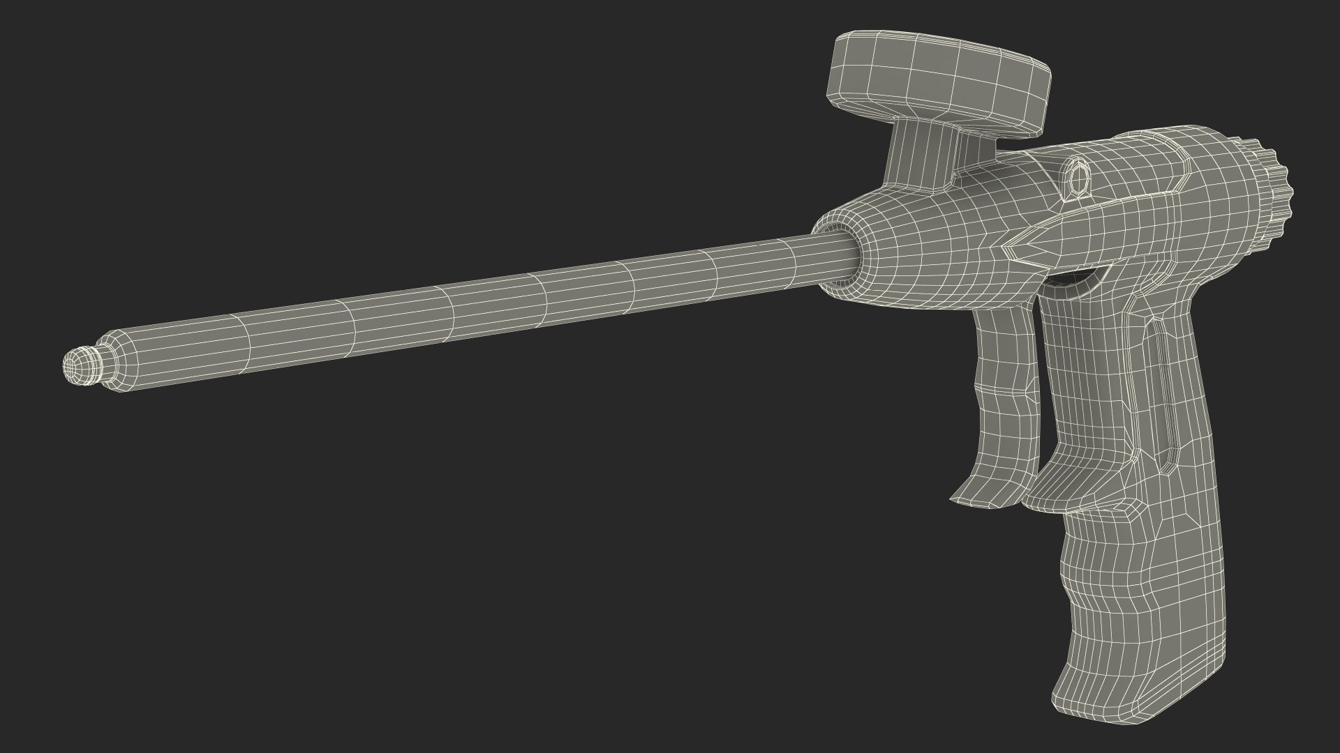 Spray Foam Gun 3D - TurboSquid 2076206