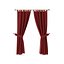 3d Model Red Curtain
