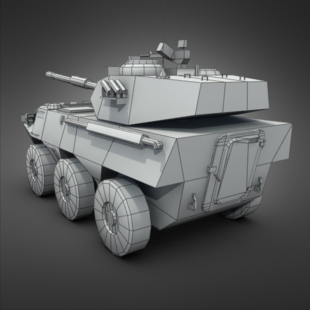 3d Ptl02 Wheeled Assault Gun