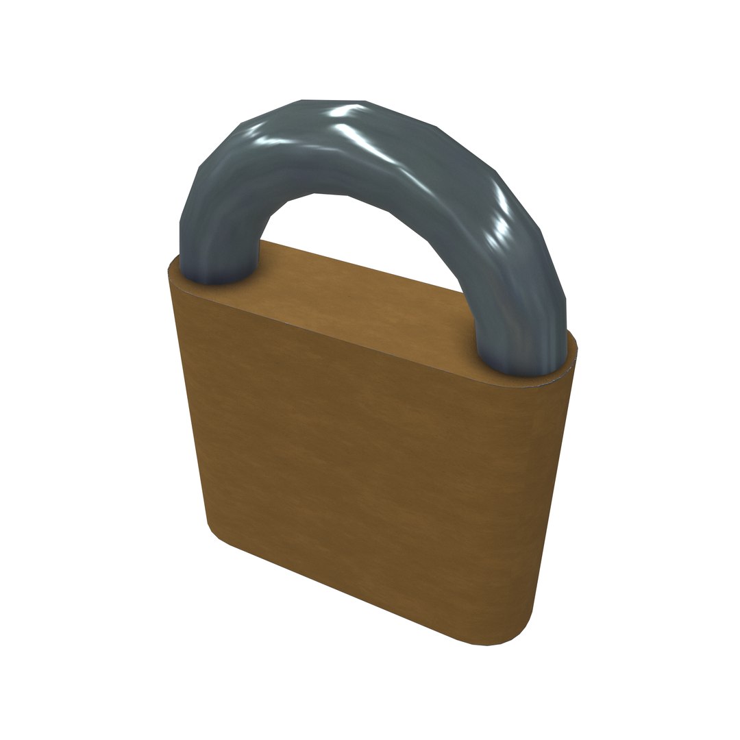 Lock 8 3D Model - TurboSquid 2140443