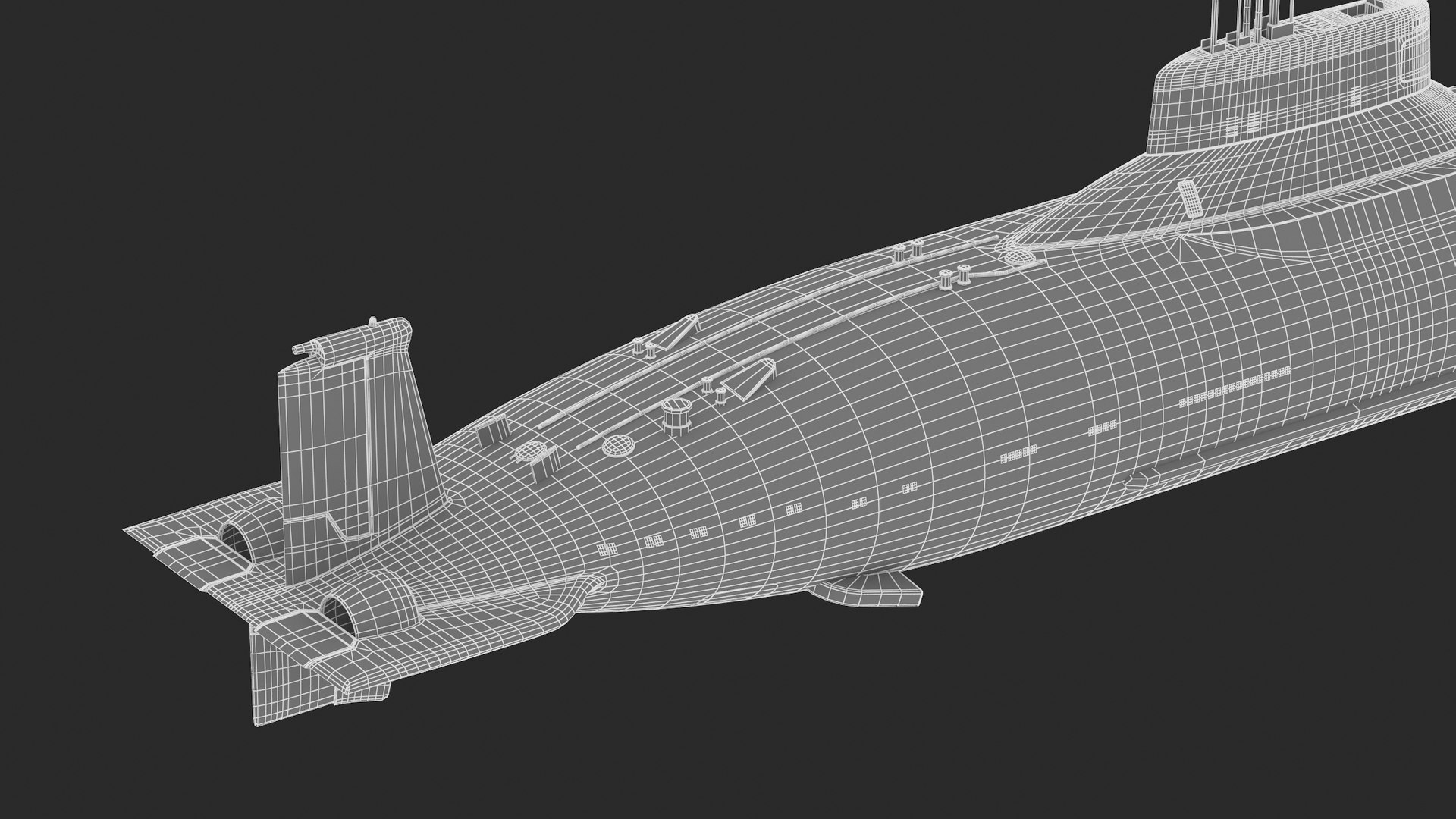 Typhoon class submarine 3D model - TurboSquid 1660732