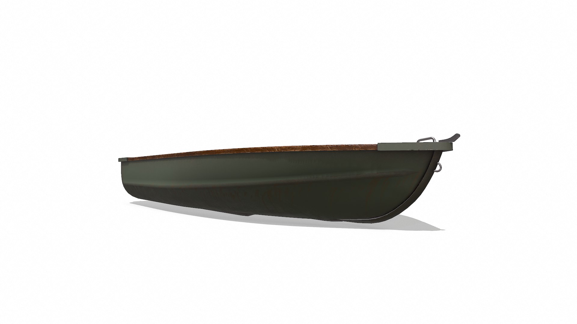 3D Old Metal Rowboat Low-poly PBR Model - TurboSquid 2317546