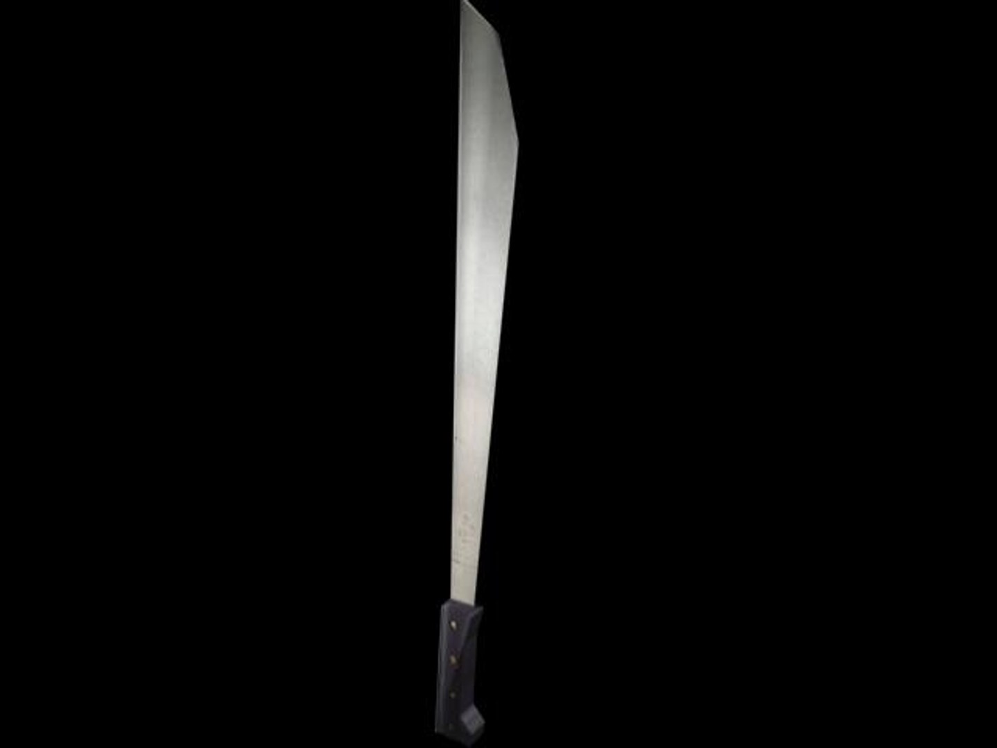 machete 3d model