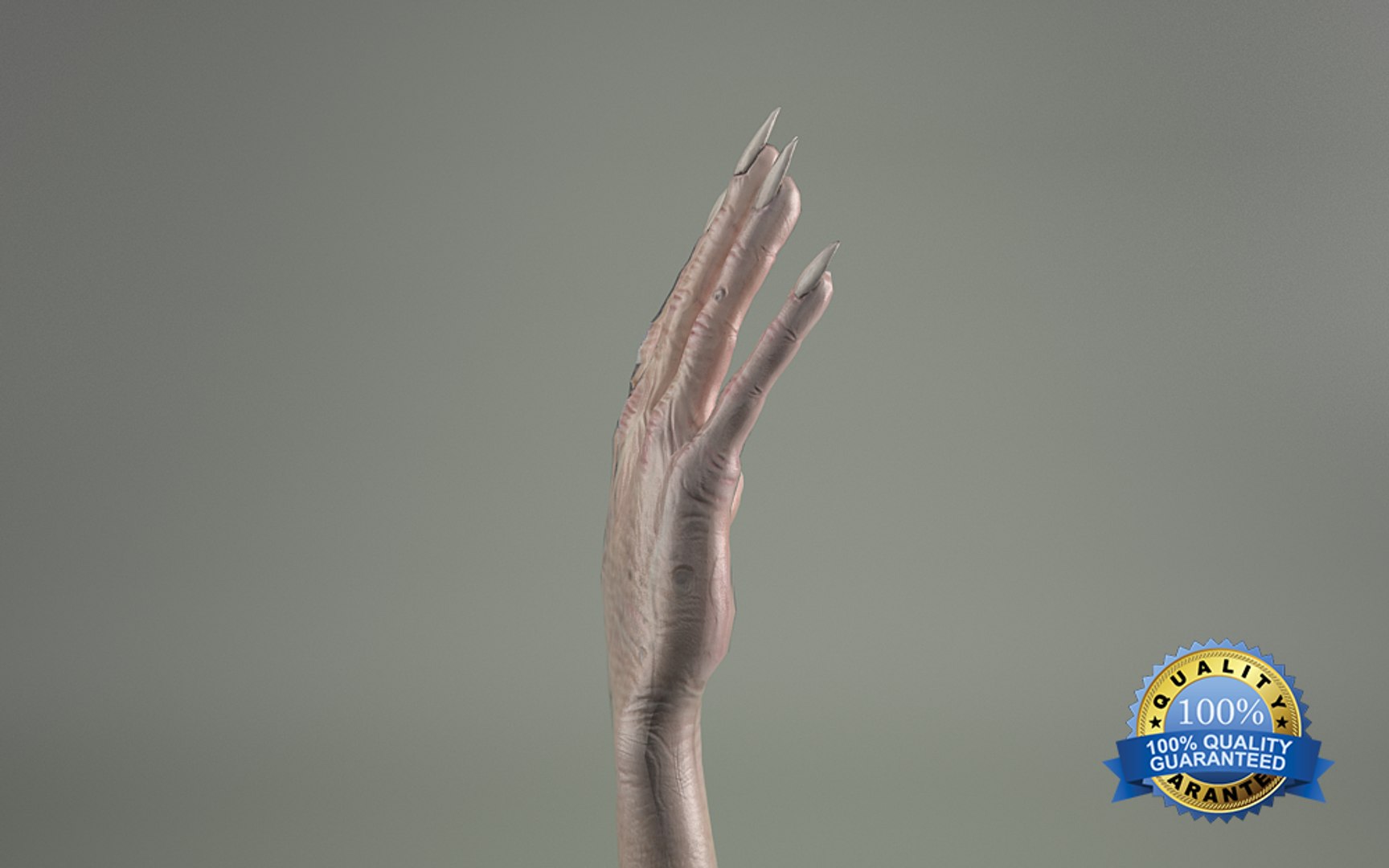 3d Model Zombie Hand