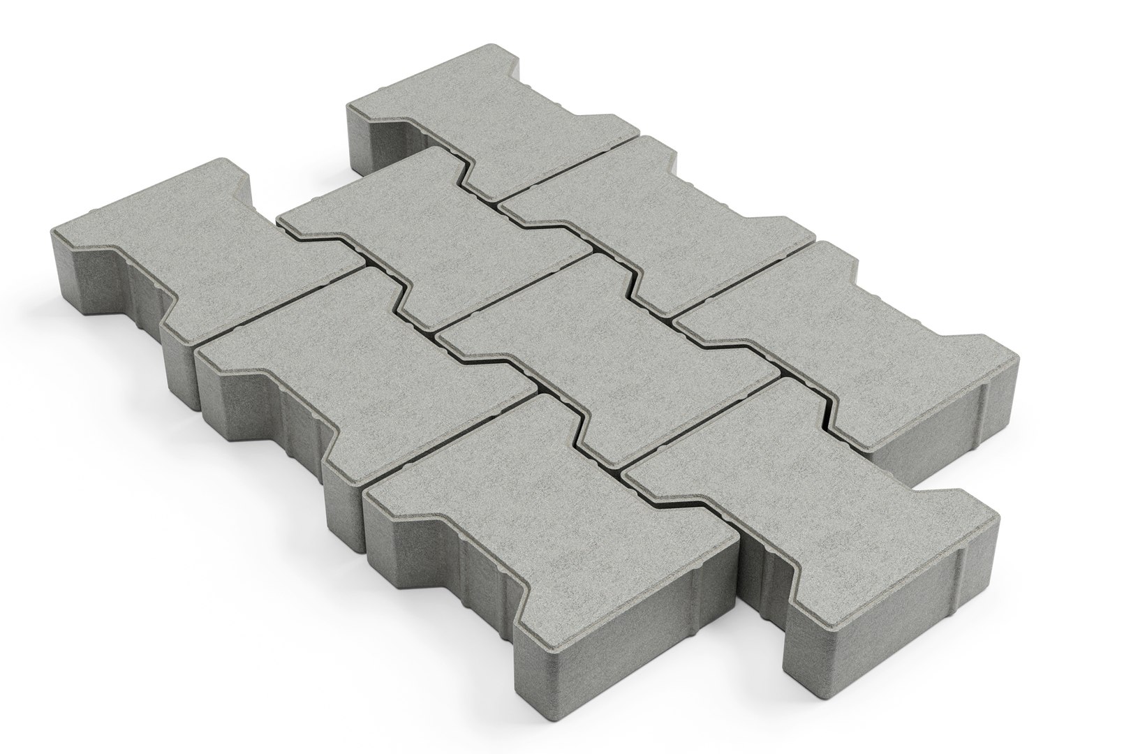 Self-locking Paving Block 3D Model - TurboSquid 2291131