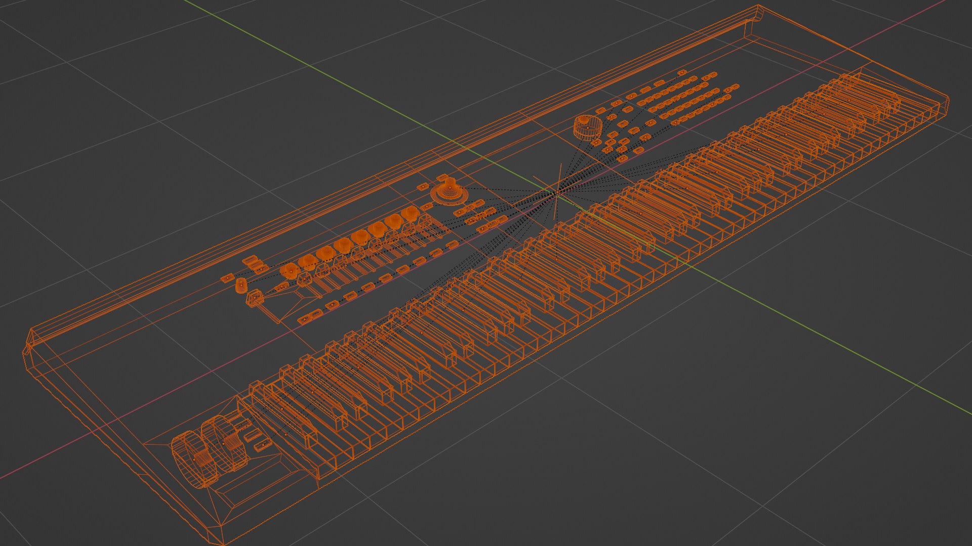 Synthesizer 3D model - TurboSquid 2134537