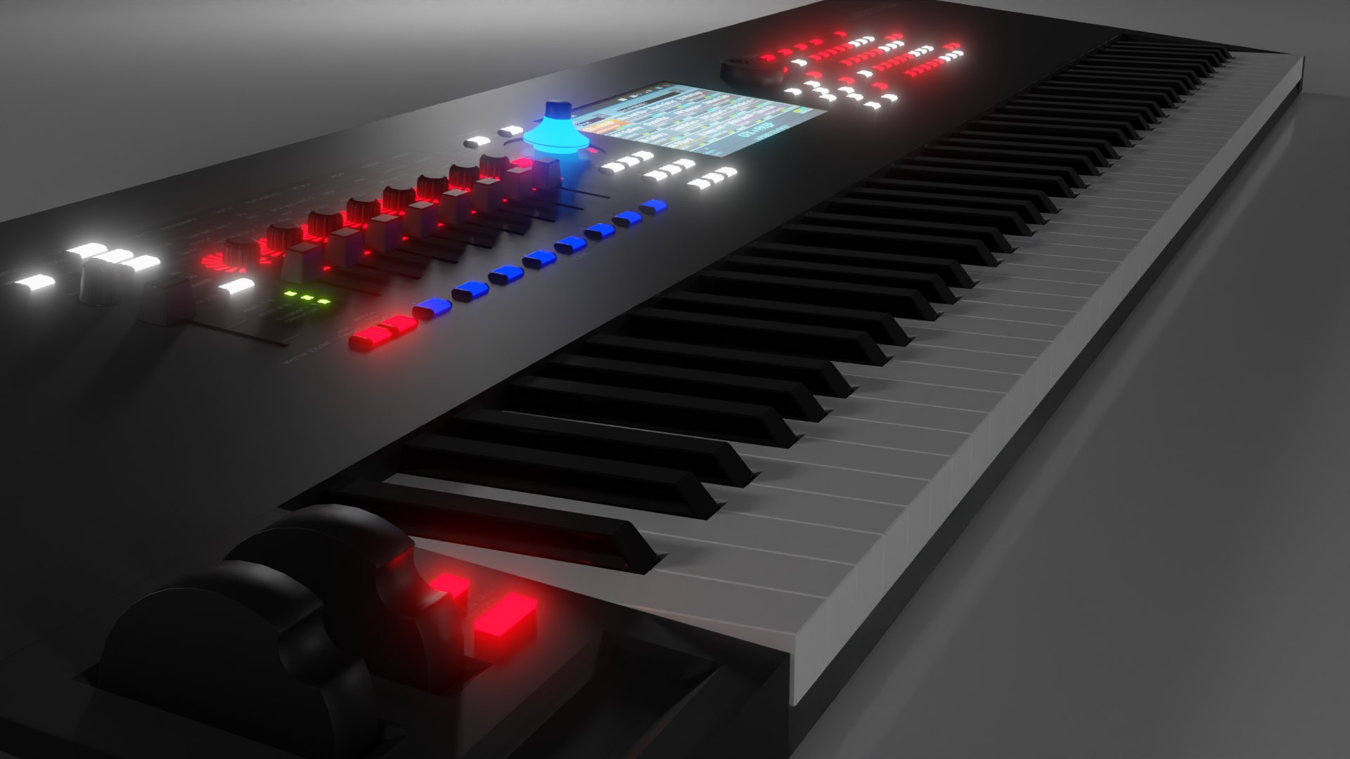 Synthesizer 3D model - TurboSquid 2134537