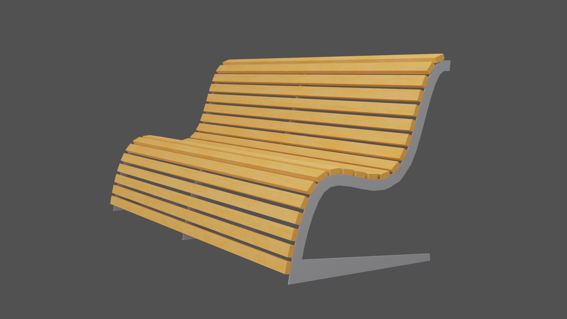 Bench 3D model - TurboSquid 2033162