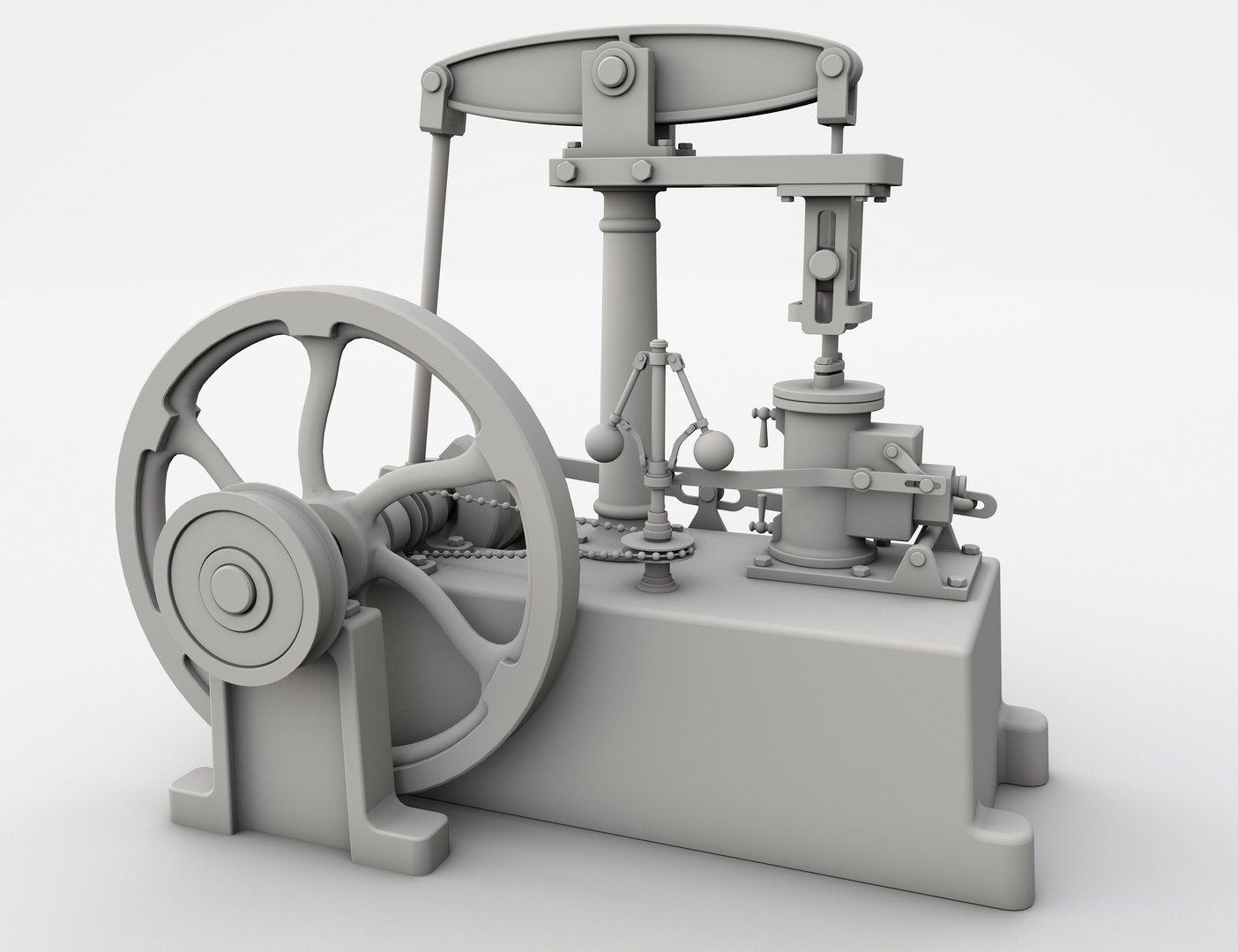 Beam Engine Model - TurboSquid 1410378