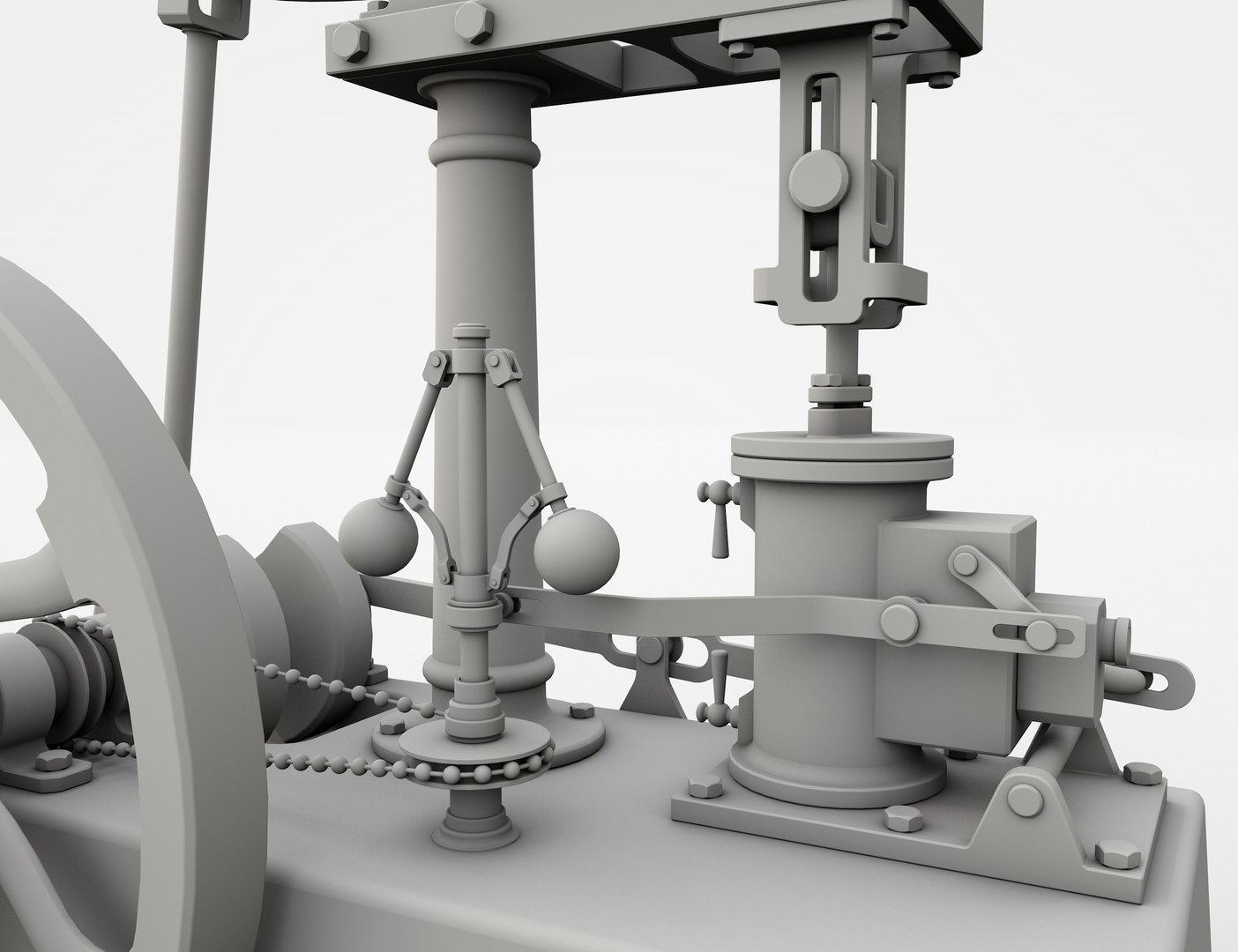 Beam Engine Model - TurboSquid 1410378