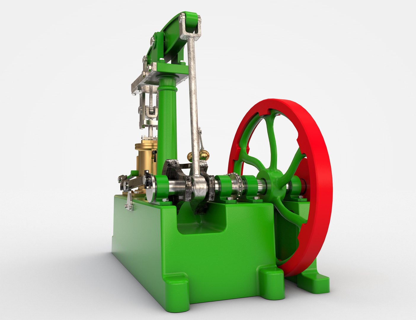 Beam Engine Model - TurboSquid 1410378