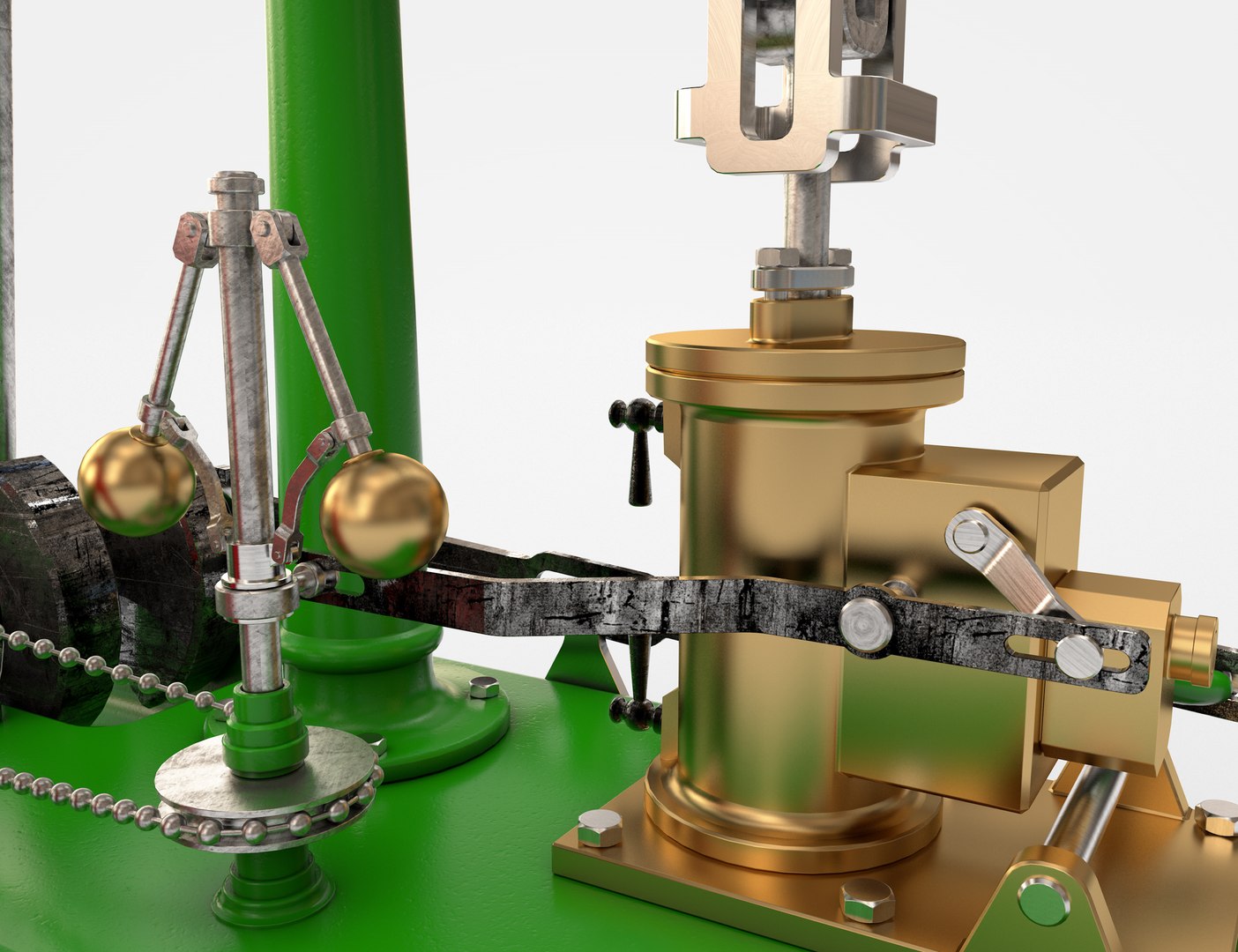 Beam Engine Model - TurboSquid 1410378
