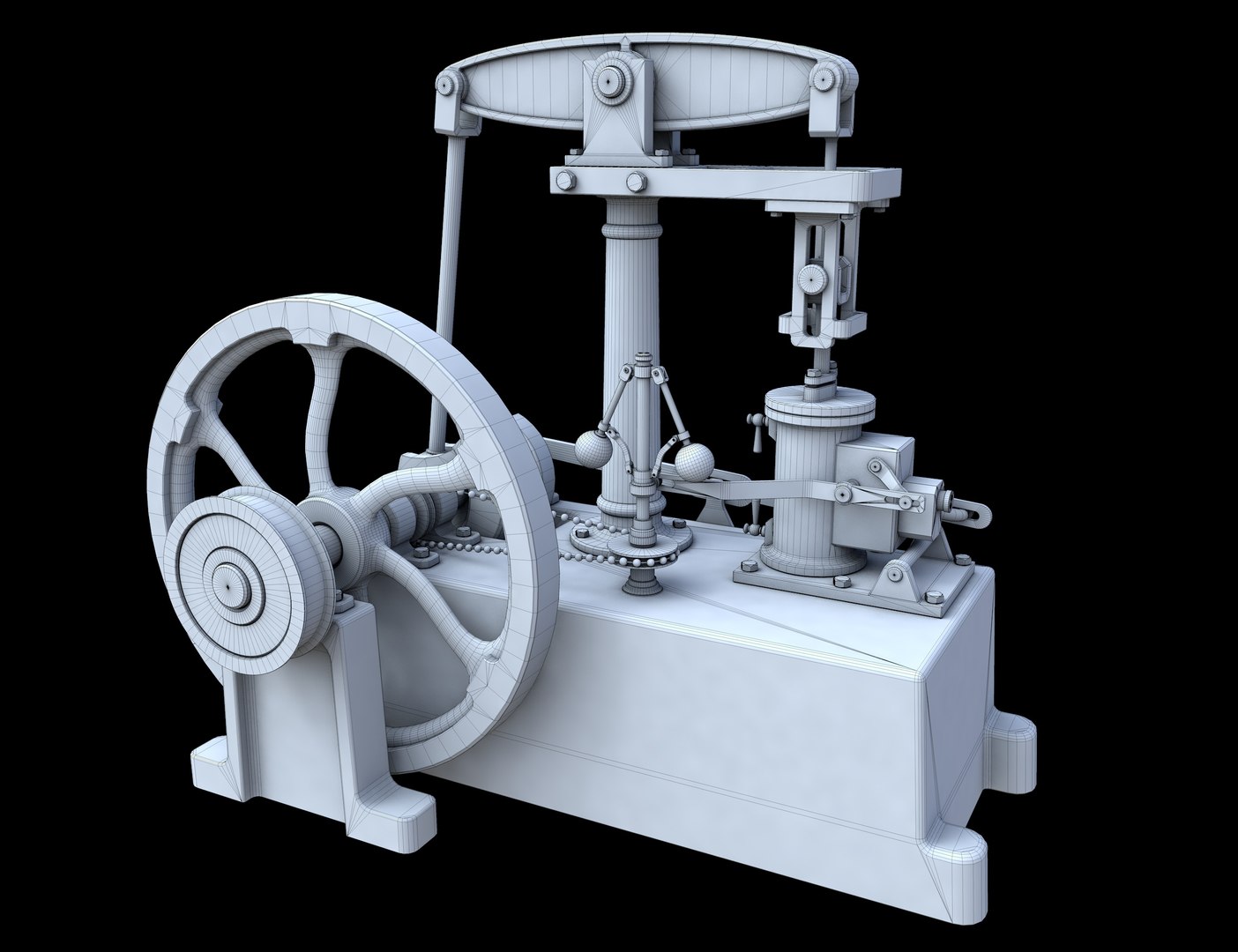 Beam Engine Model - TurboSquid 1410378