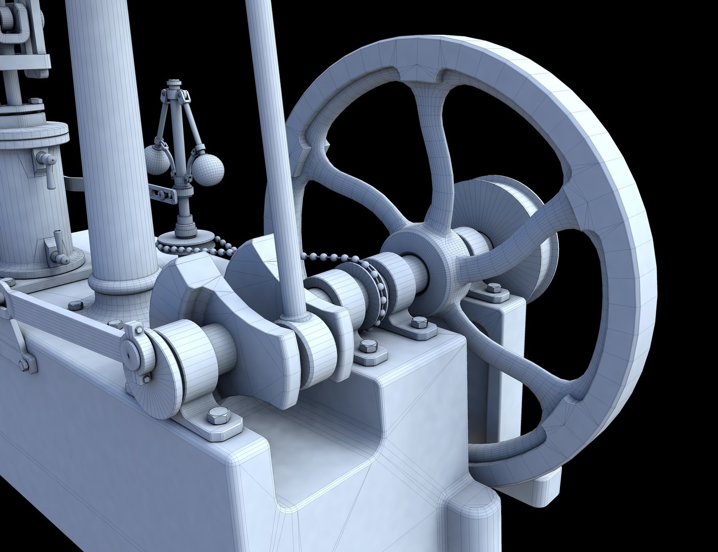 Beam Engine Model - TurboSquid 1410378