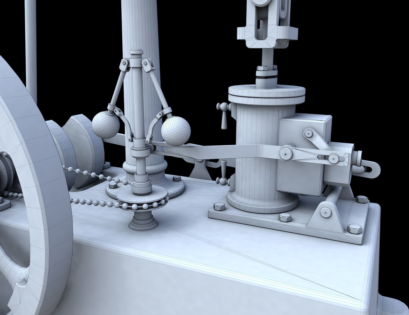 Beam Engine Model - TurboSquid 1410378