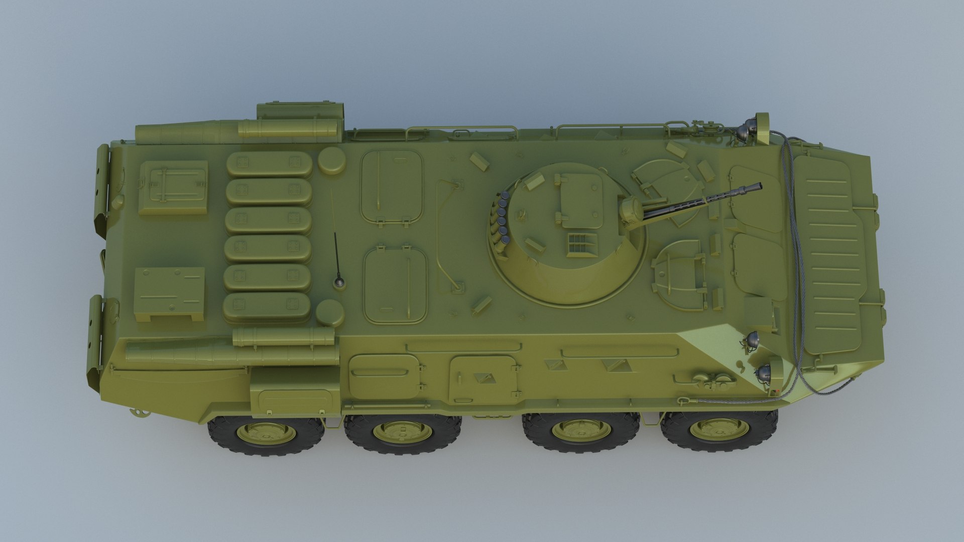 BTR-82A Armoured Personnel Carrier 3D model - TurboSquid 1921348