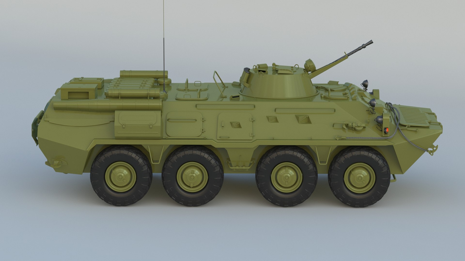 BTR-82A Armoured Personnel Carrier 3D Model - TurboSquid 1921348
