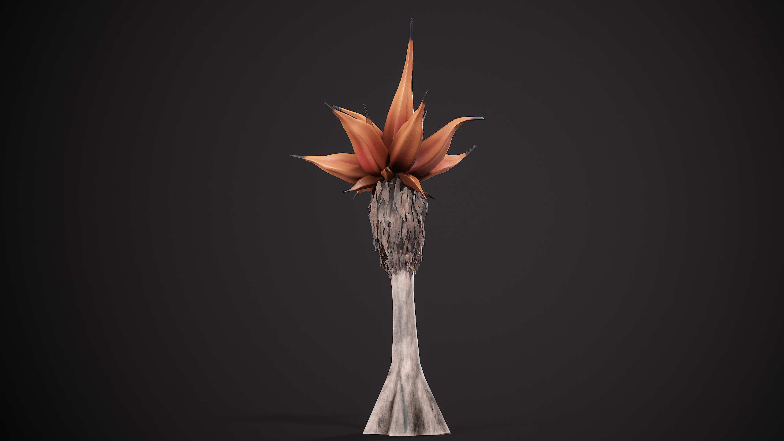 Alien palm vegetation 3D - TurboSquid 1688710