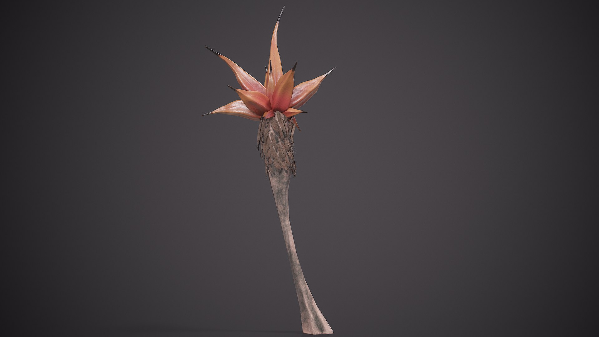 Alien palm vegetation 3D - TurboSquid 1688710