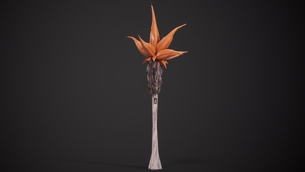 Alien palm vegetation 3D - TurboSquid 1688710