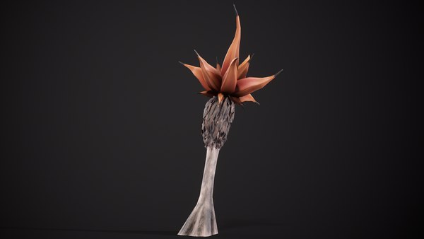 Alien palm vegetation 3D - TurboSquid 1688710