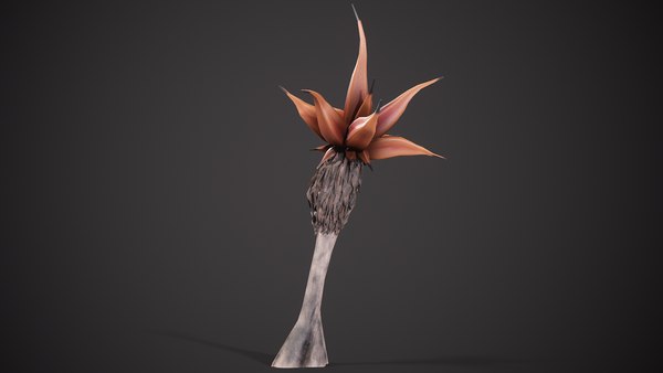 Alien palm vegetation 3D - TurboSquid 1688710