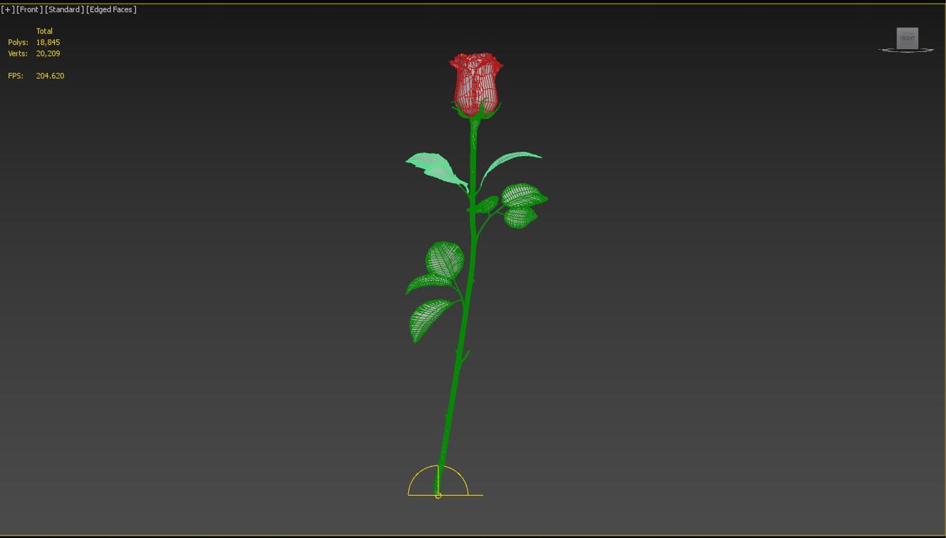 Red Rose 3D Model Model - TurboSquid 1829639