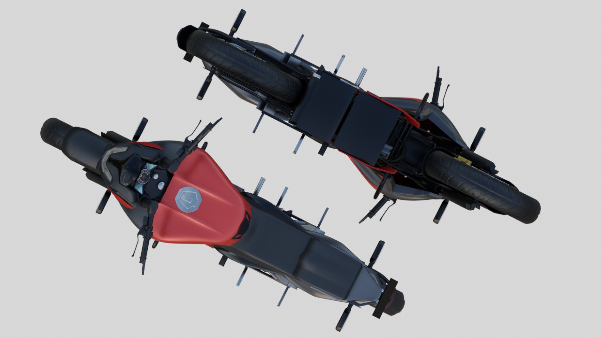 Motorbike NS200 3D Model - TurboSquid 1990842