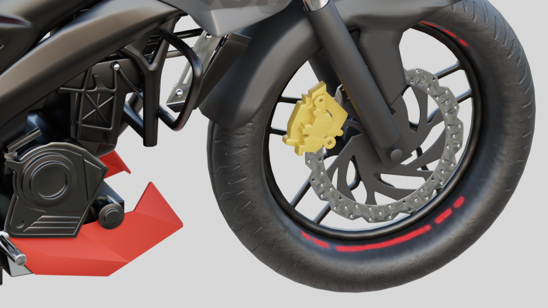 Motorbike NS200 3D Model - TurboSquid 1990842