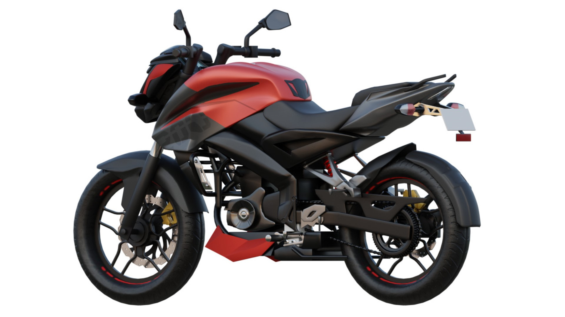 Motorbike NS200 3D Model - TurboSquid 1990842